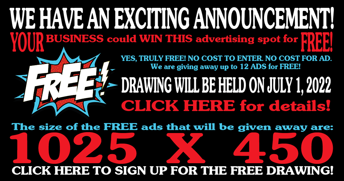 FREE DRAWING for Advertising! - Support Granville Business & Residents